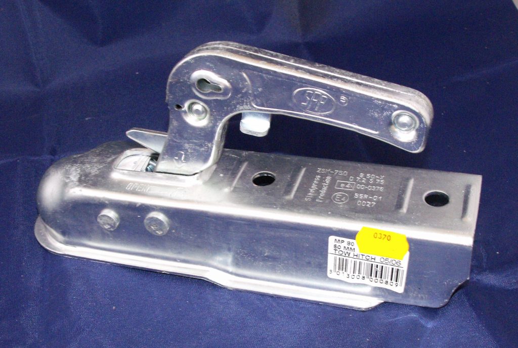 Coupling Head, pressed steel, 750kg rating for unbraked trailers Code ...